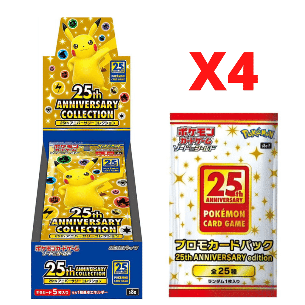 Pokémon TCG: Japanese 25th Anniversary Collection Booster Box | +4 ...