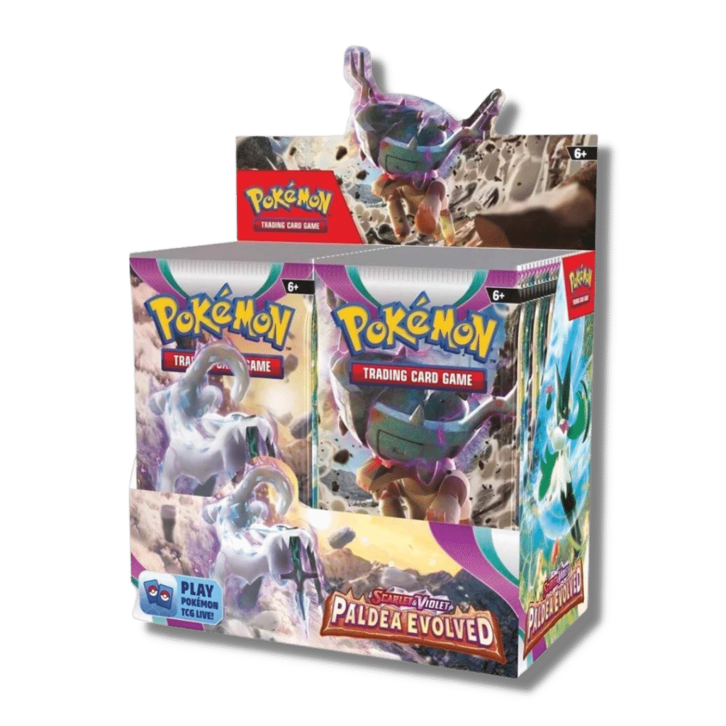 Pokémon TCG: Scarlet & Violet Paldea Evolved Booster Box | Release: 06 ...